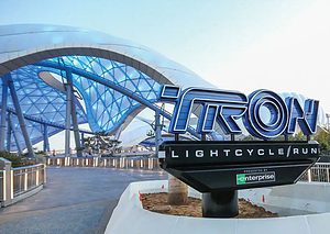 Magic Kingdom Tron Lightcycle / Run - Red the Traveler